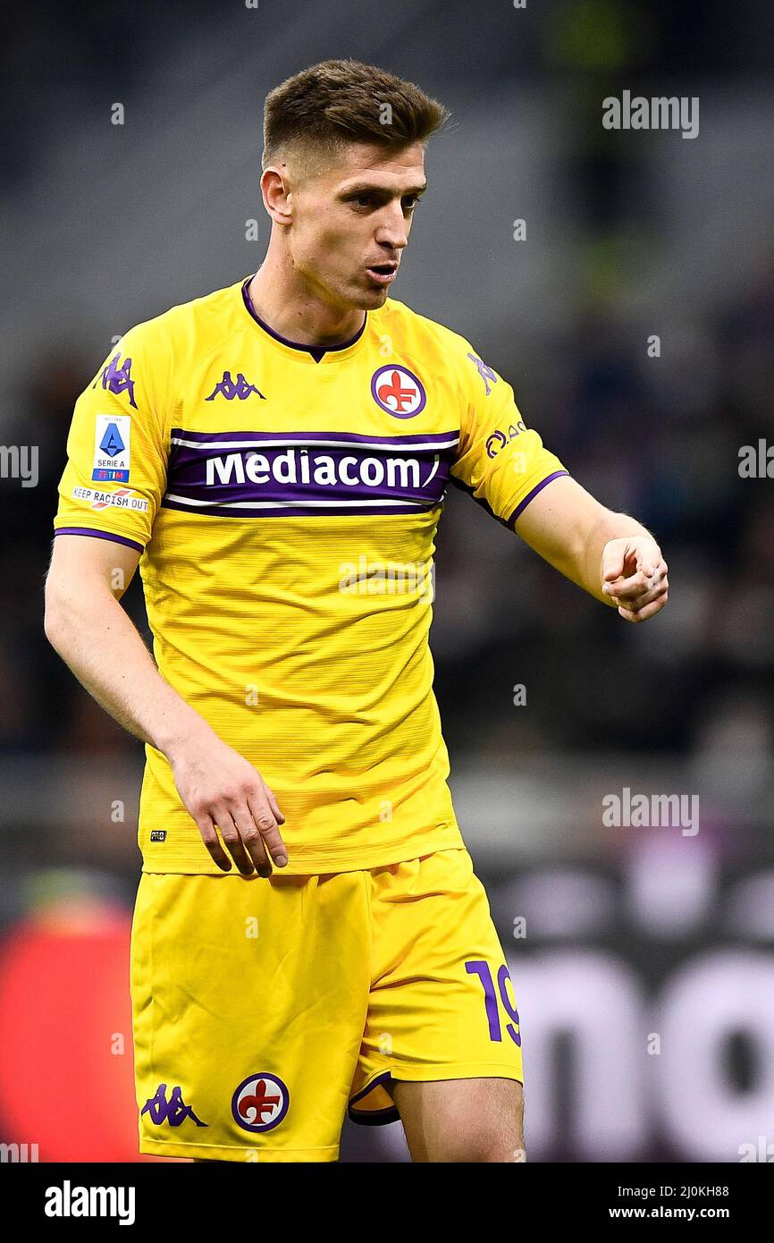 Krzysztof piatek of acf fiorentina hi-res stock photography and images ...