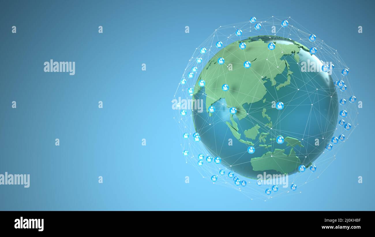 Computer technology concept global hi-res stock photography and images ...