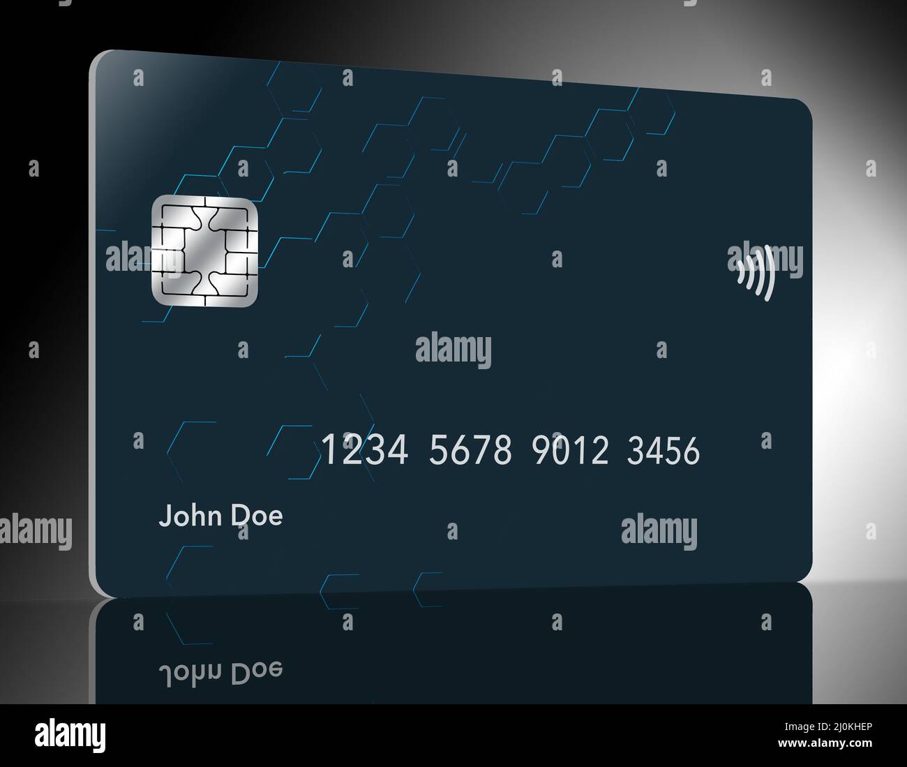 Front Back Blue Debit Card High Resolution Stock Photography and Images ...