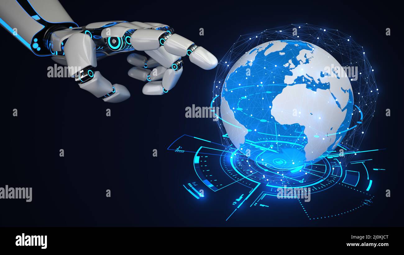 Artificial intelligence networks hi-res stock photography and images ...