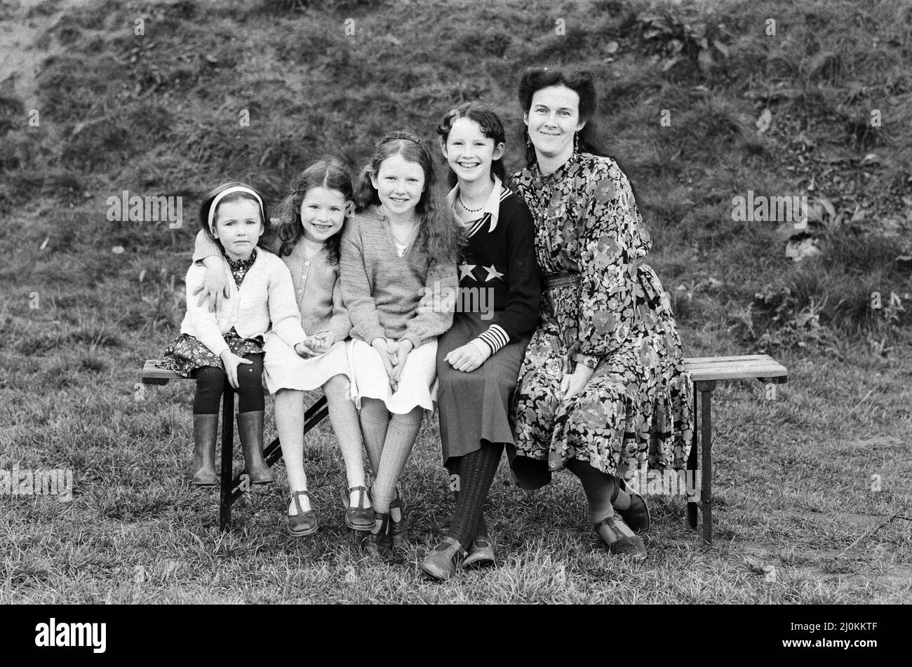Campaigner Victoria Gillick with some of her children. 22nd November ...