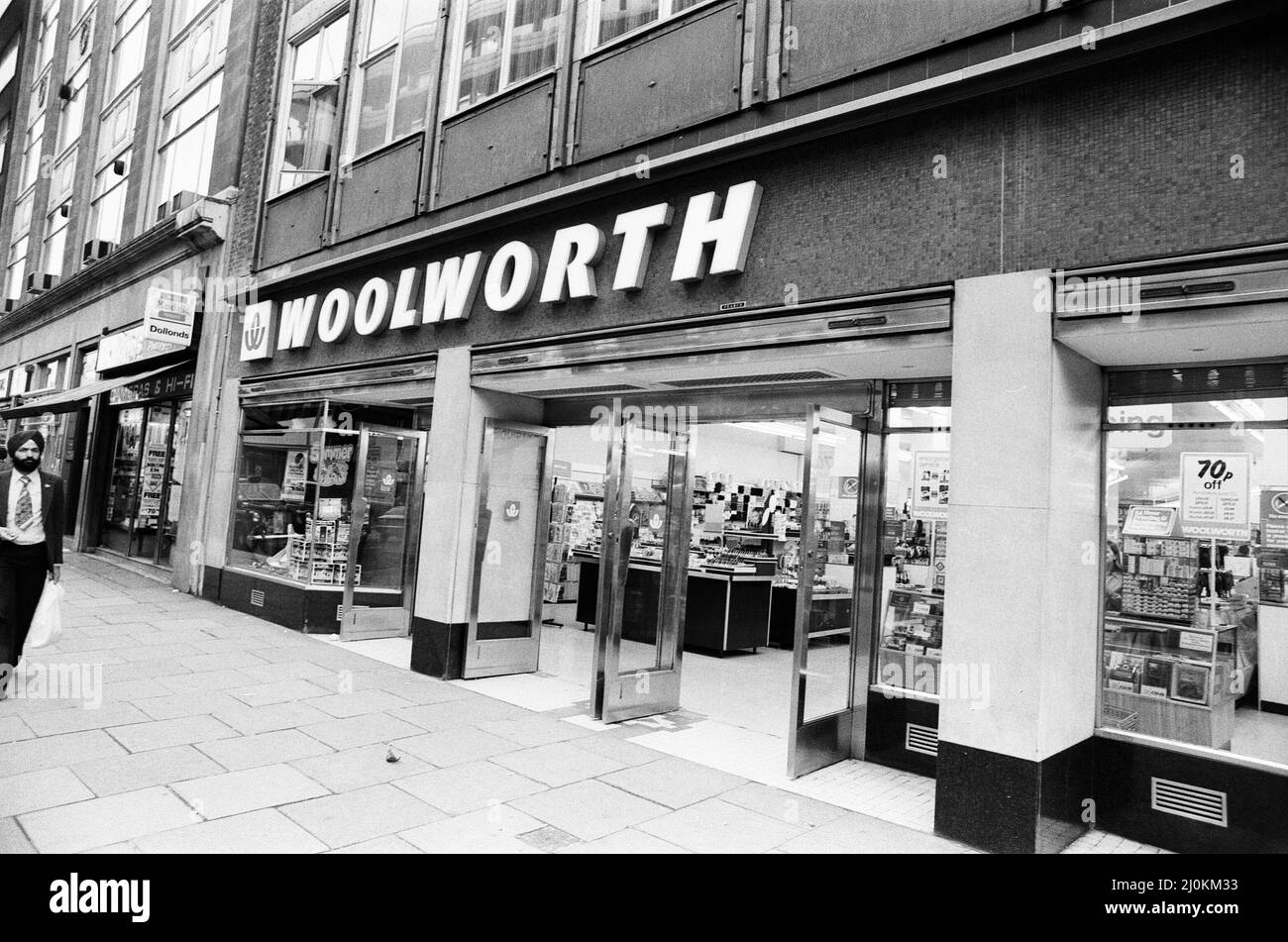 Exterior woolworths store Black and White Stock Photos & Images - Alamy