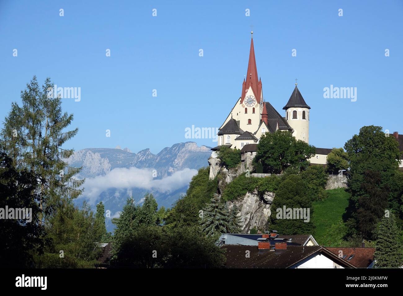 Basilica in Rankweil, Vorarlberg Stock Photo - Alamy