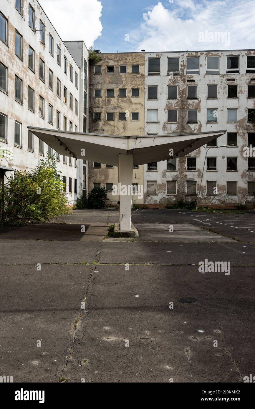 Courtyard of the old police headquarters in Frankfurt Stock Photo - Alamy
