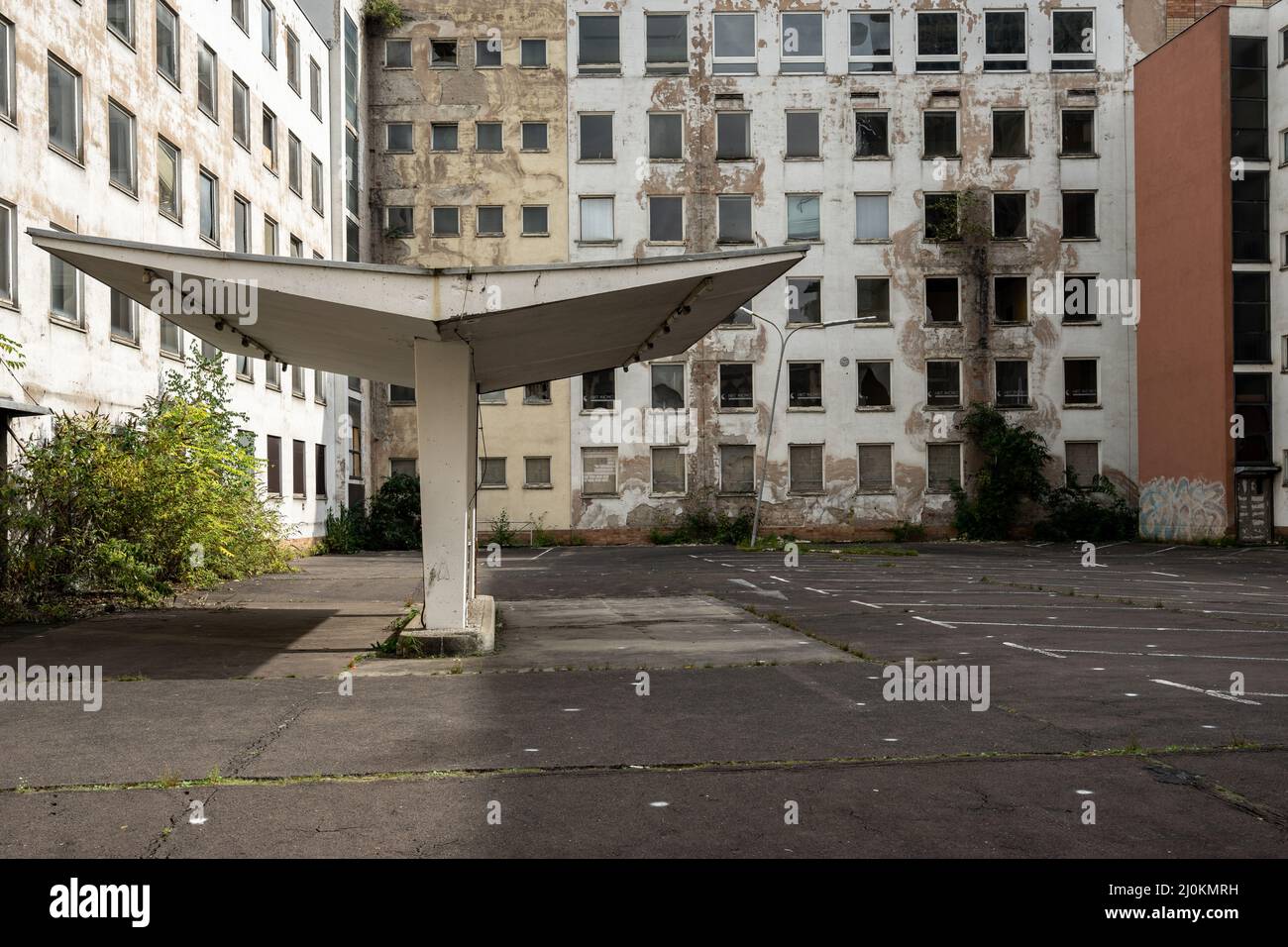Courtyard of the old police headquarters in Frankfurt Stock Photo - Alamy