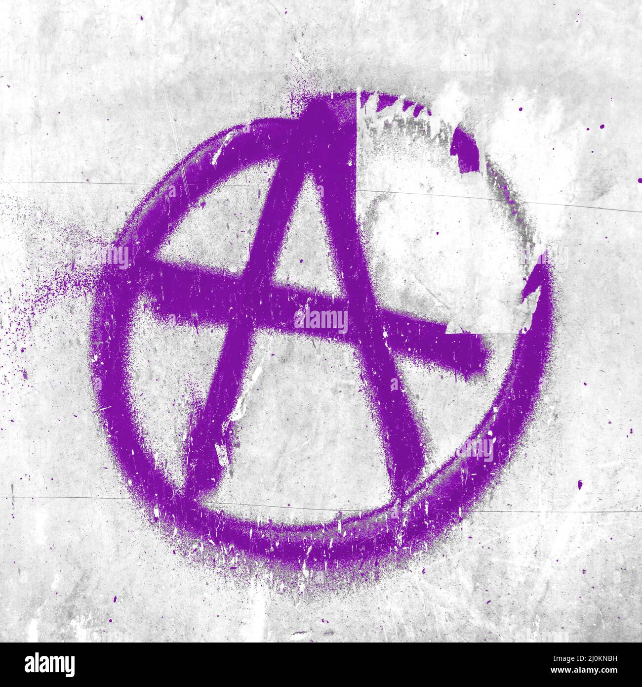 Symbol of anarchy Stock Photo - Alamy