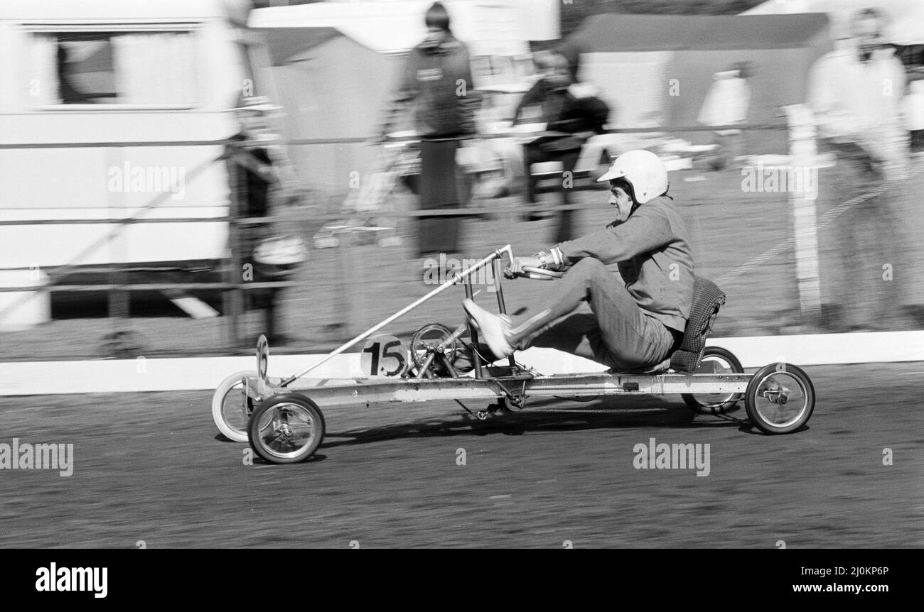 Pedal Go Kart Grand Prix, Ascot, England, August 1980 Stock Photo - Alamy