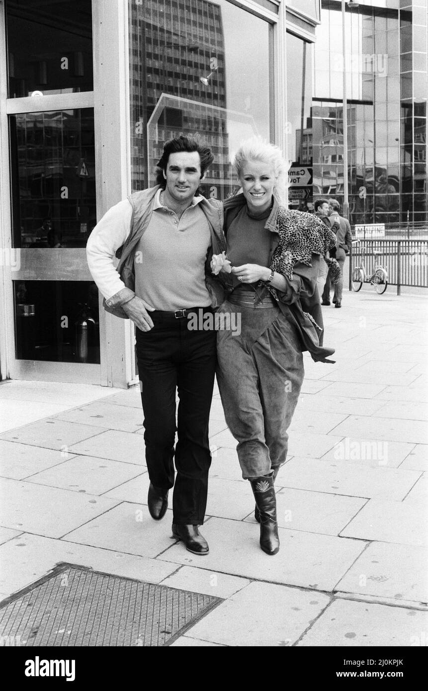 George Best and his wife Angie in London to promote George's new ...