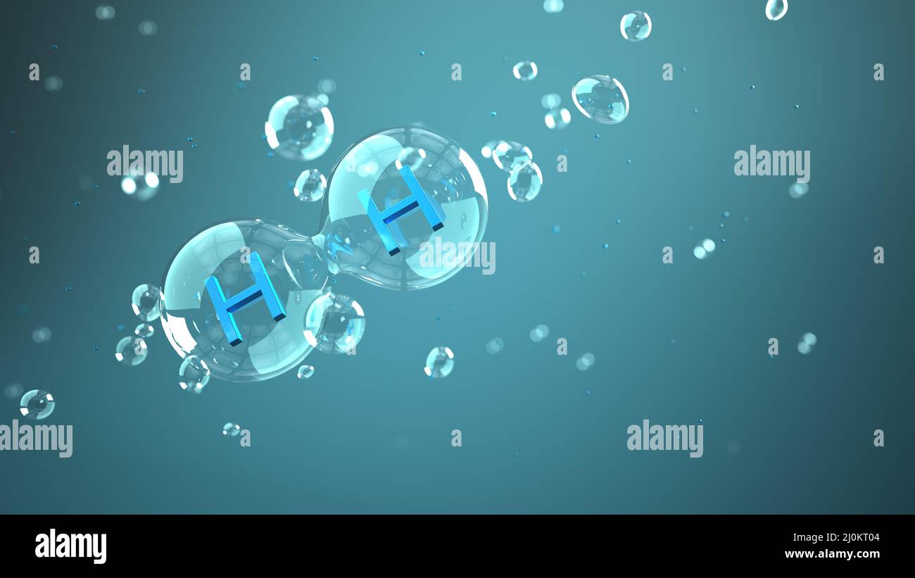 H2 Molecule Hydrogen Stock Photo - Alamy