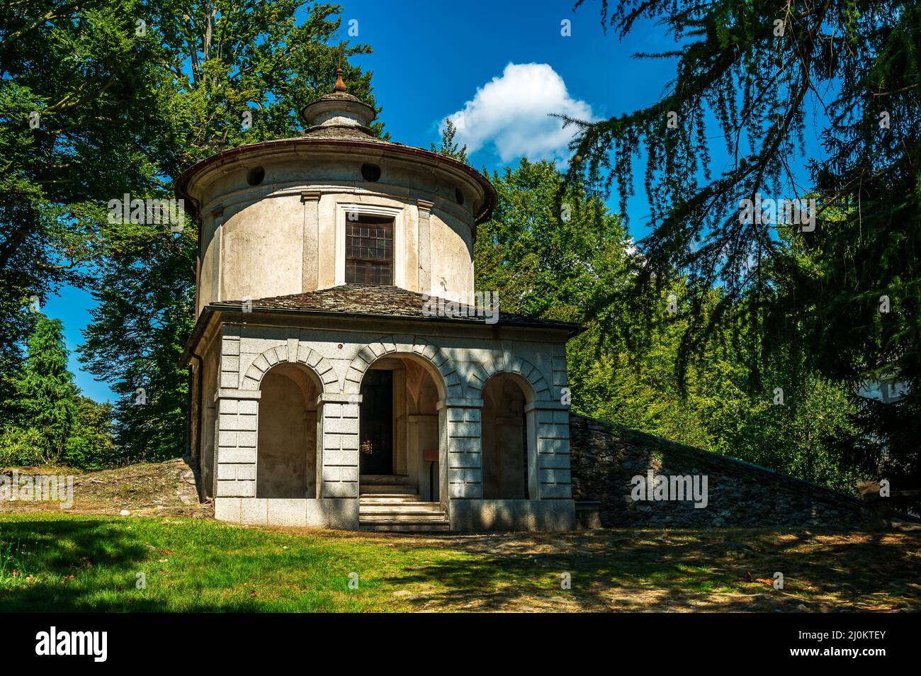 Sacred Mountain of Orta Stock Photo - Alamy