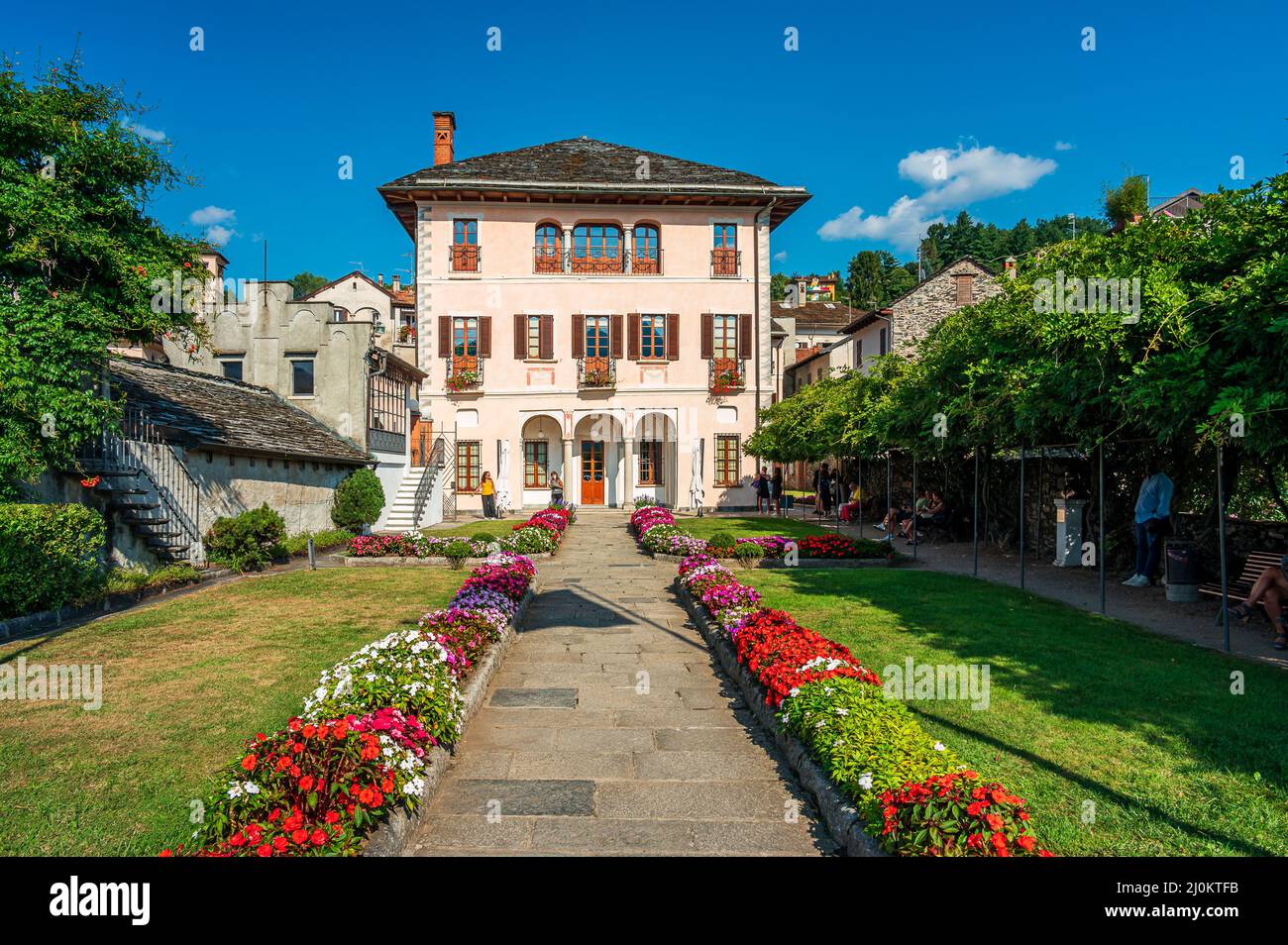 Town Hall of Orta San Giulio Stock Photo - Alamy