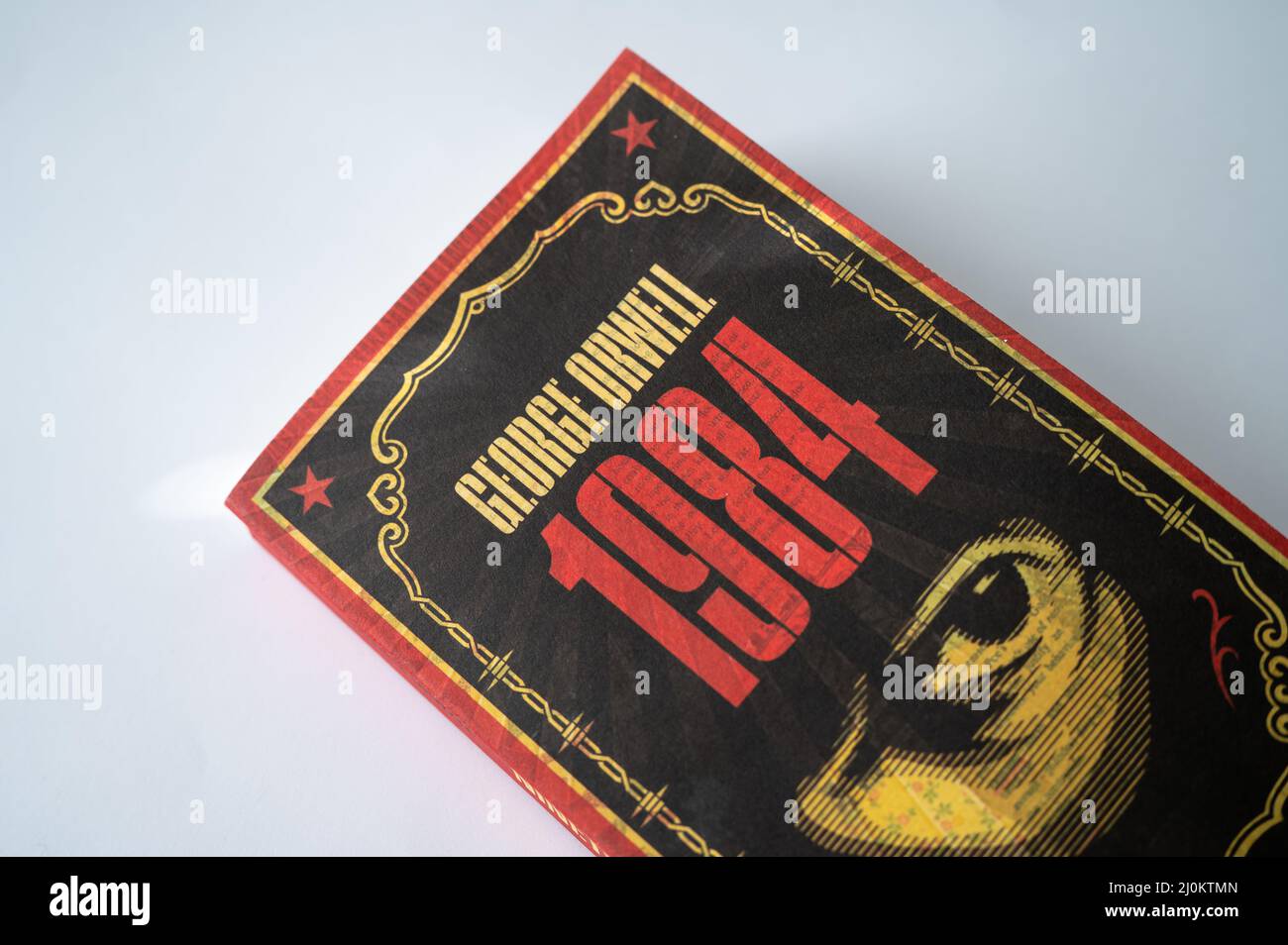 1984 book orwell cover hi-res stock photography and images - Alamy