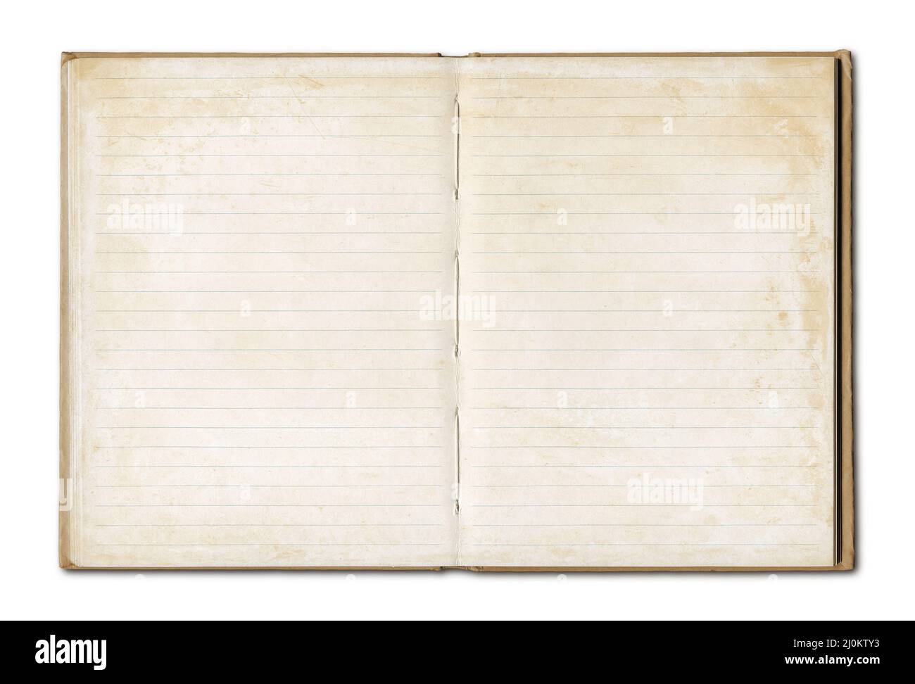 Blank Old Diary Page