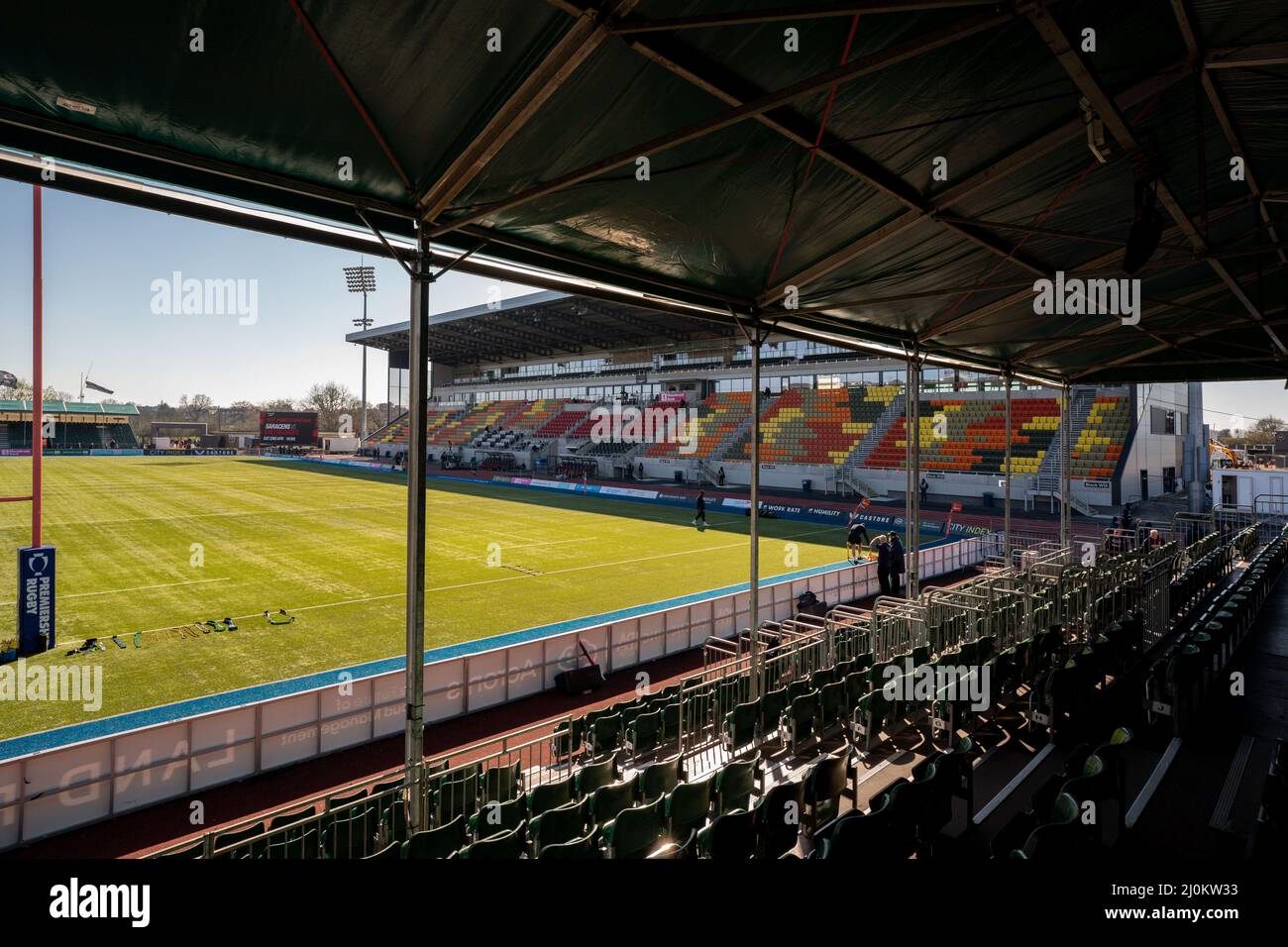 Ground View of the New Stand at the StoneX Stadium Stock Photo - Alamy