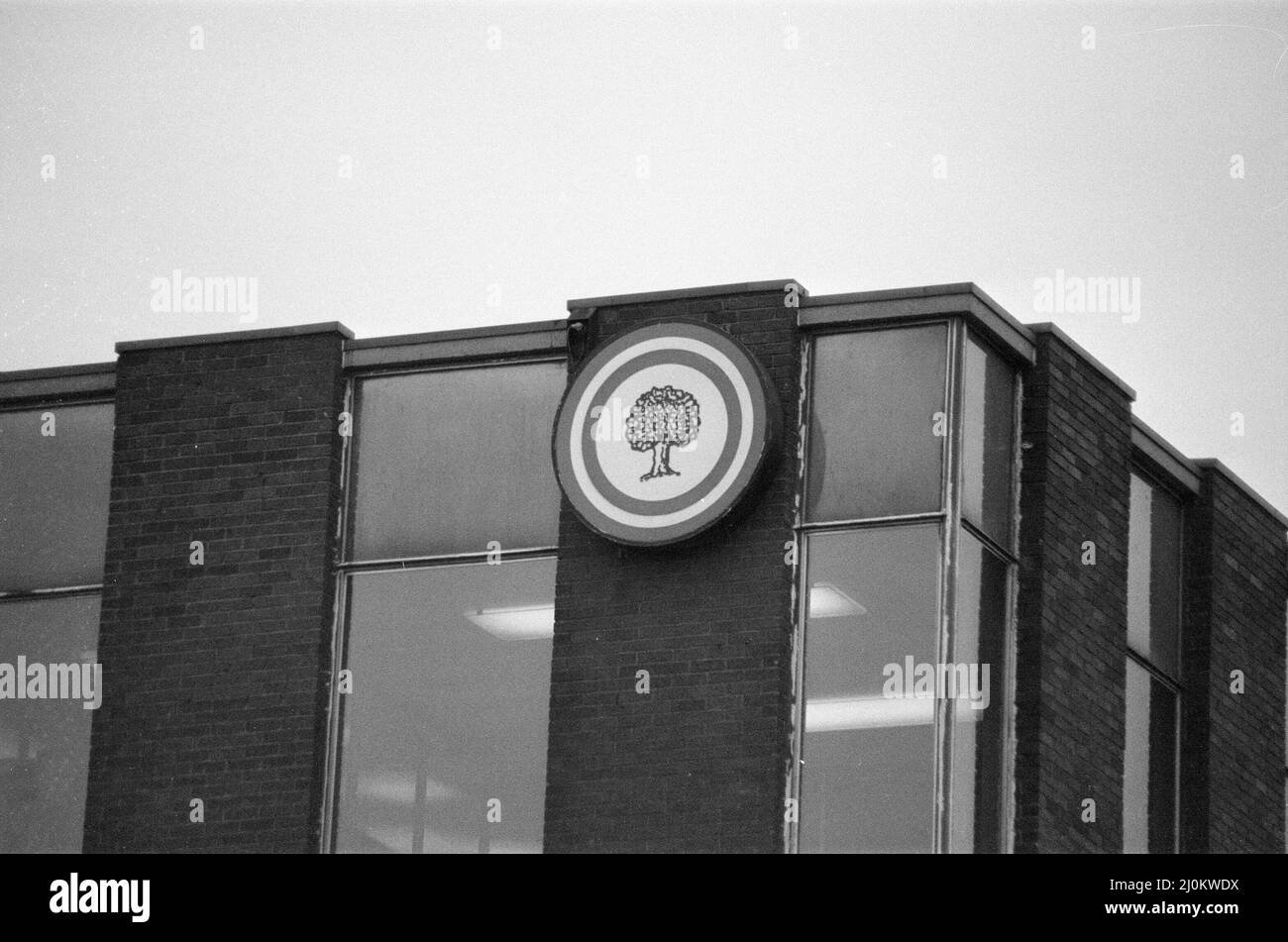 Round Oak Steelworks, Brierley Hill, West Midlands, 17th November 1982 ...