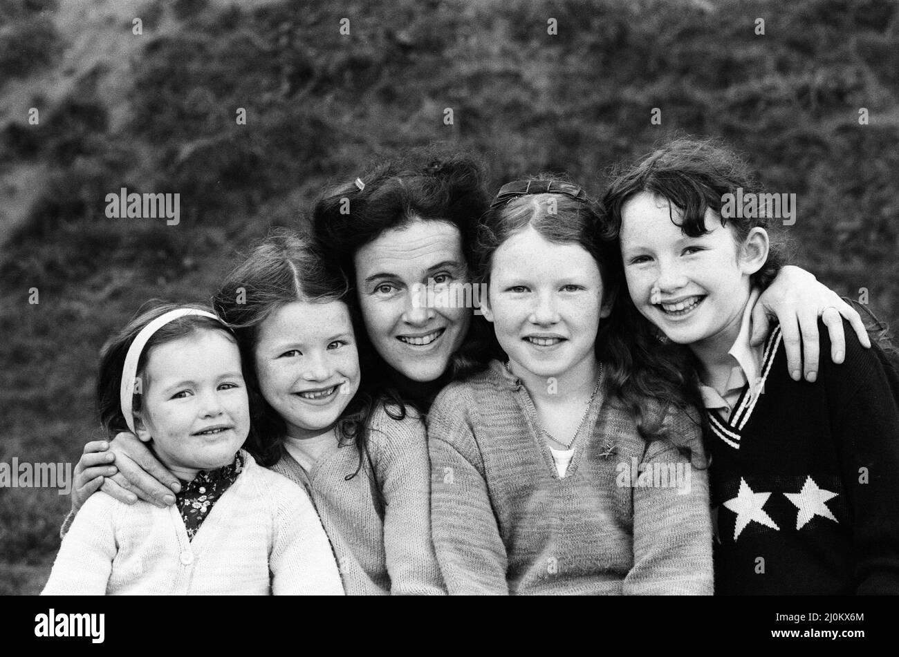 Campaigner Victoria Gillick with some of her children. 22nd November ...