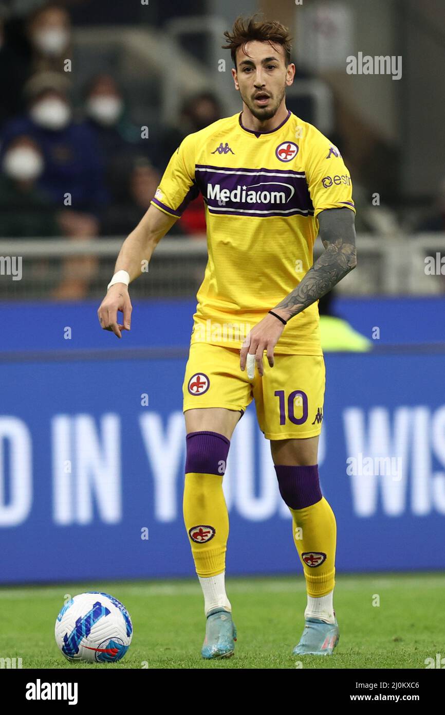 San Siro stadium, Milan, Italy, March 19, 2022, Gaetano Castrovilli ...