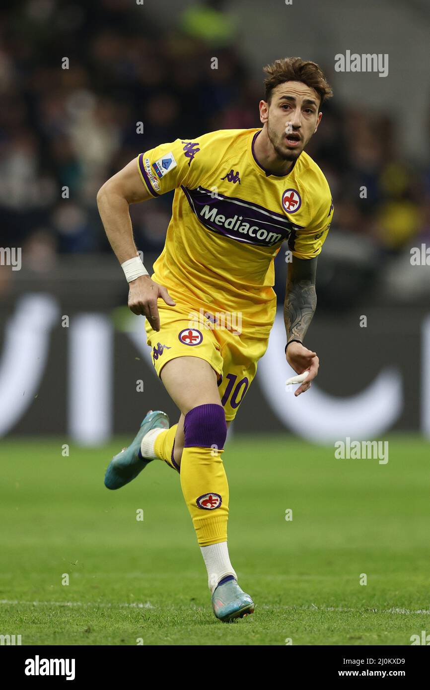 San Siro stadium, Milan, Italy, March 19, 2022, Gaetano Castrovilli ...