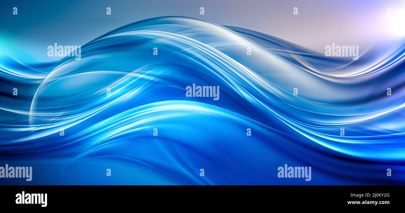 Bright Blue Background Stock Photo - Alamy