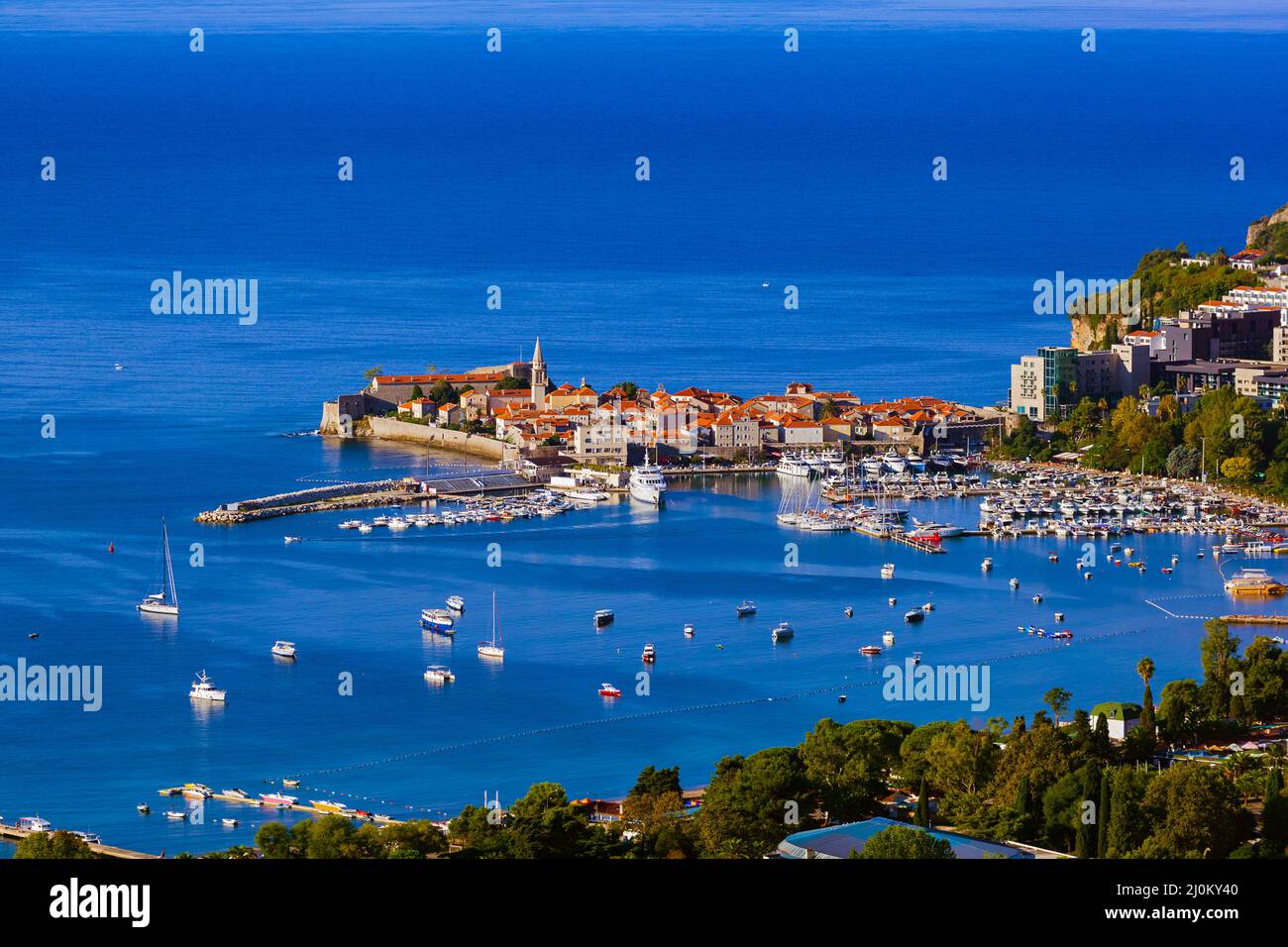 Symbol of budva hi-res stock photography and images - Alamy