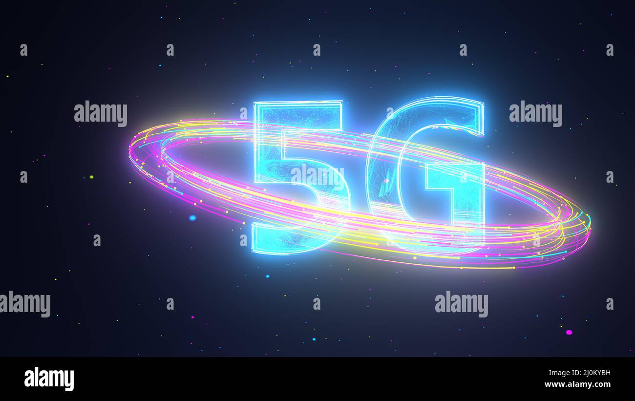 5g digital technology data hi-res stock photography and images - Alamy