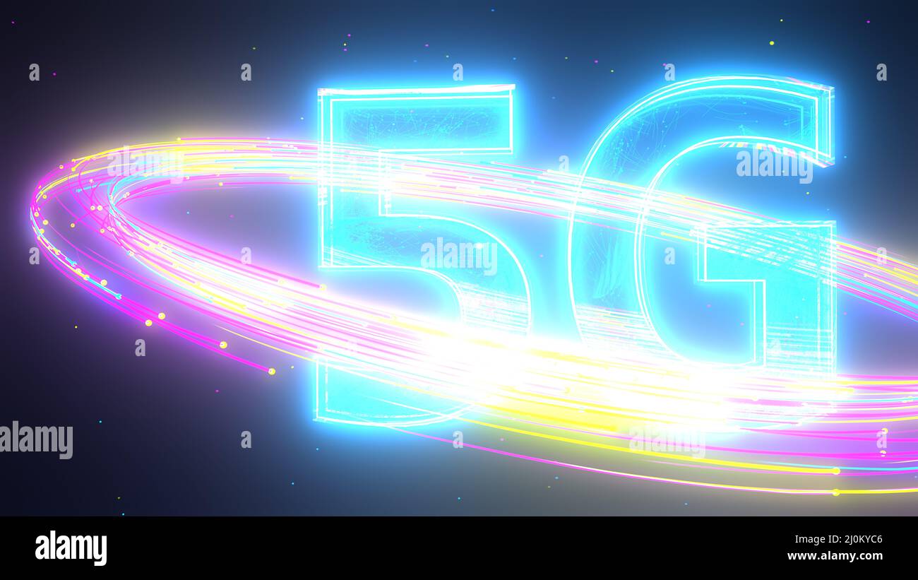 5g digital technology data hi-res stock photography and images - Alamy