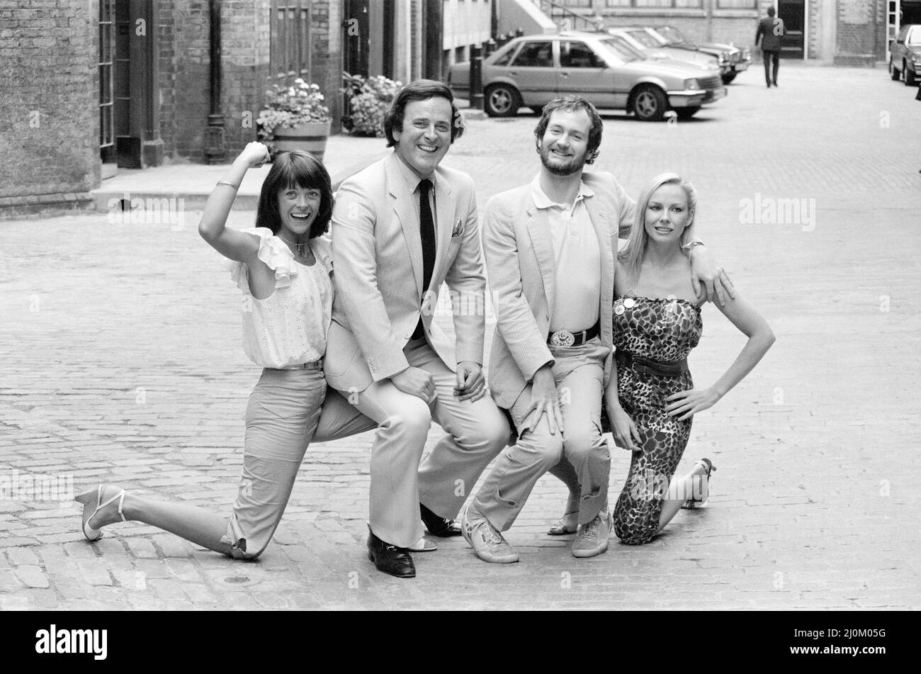 BBC Autumn Schedule Photo-call, 13th July 1981. Terry Wogan, Isla St ...