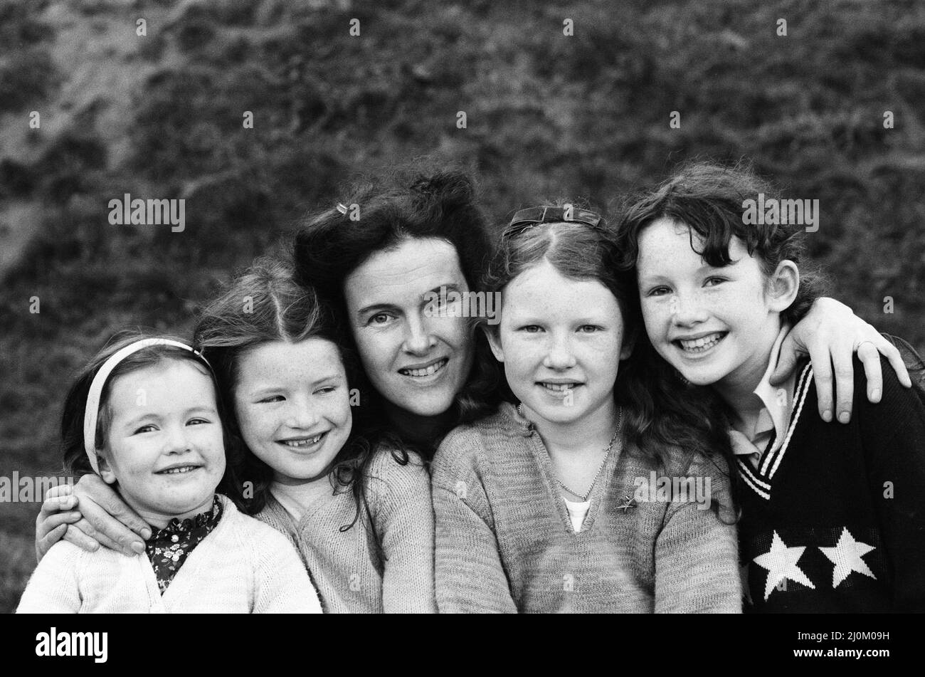 Campaigner Victoria Gillick with some of her children. 22nd November ...