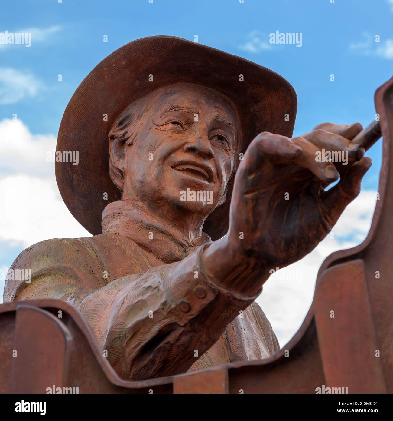 SEDONA, ARIZONA, USA - JULY 30 : Clyde Ross Morgan's Red Rocks and the ...