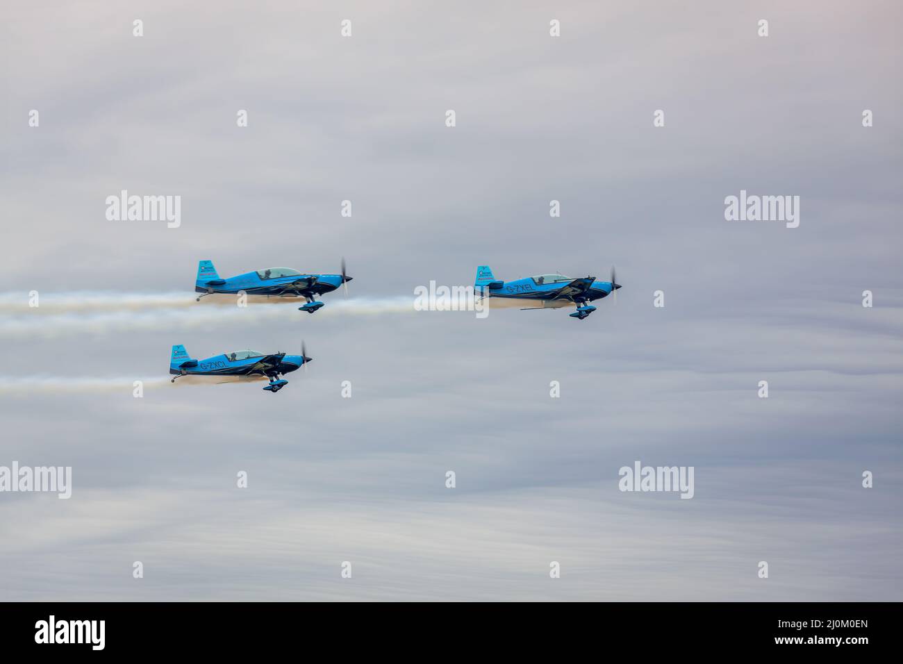 RAF Blades flying team Stock Photo - Alamy