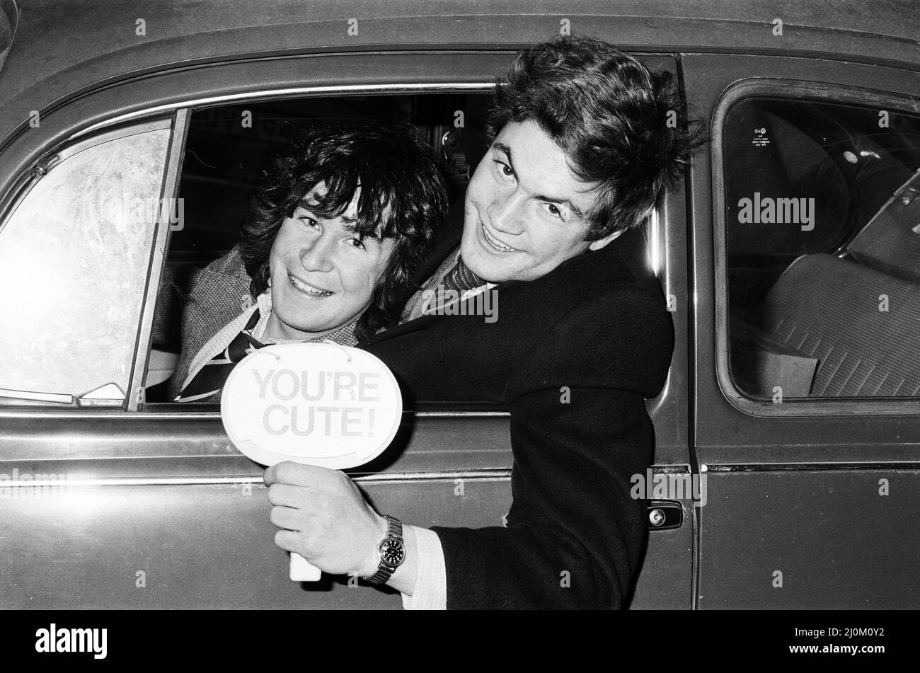 Andy Banks, 19, and his friend Ricky Churchill, 20, got the idea of ...