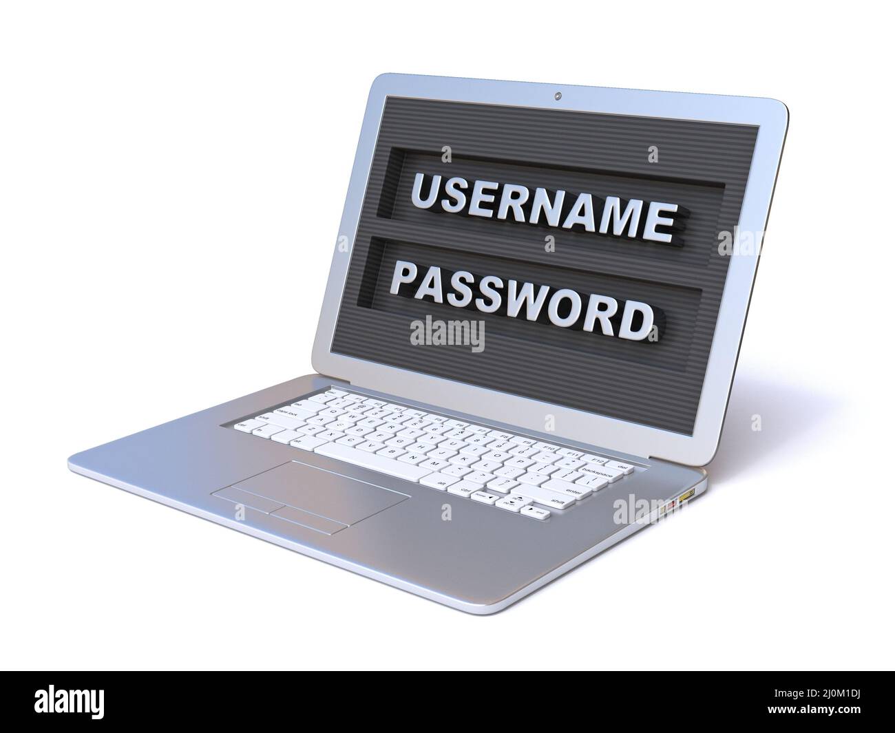 Profile security password Cut Out Stock Images & Pictures - Alamy