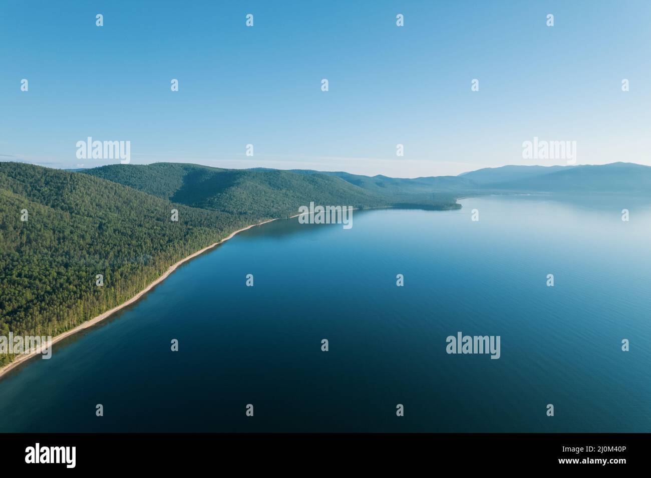 Summertime imagery of Lake Baikal is a rift lake located in southern ...