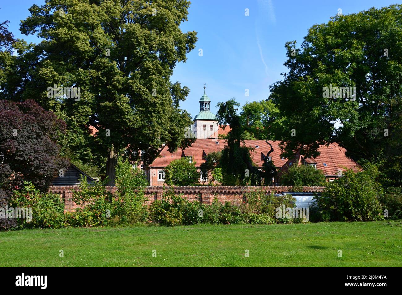 Historical Monastery in the Old Town of Walsrode, Lower Saxony Stock ...