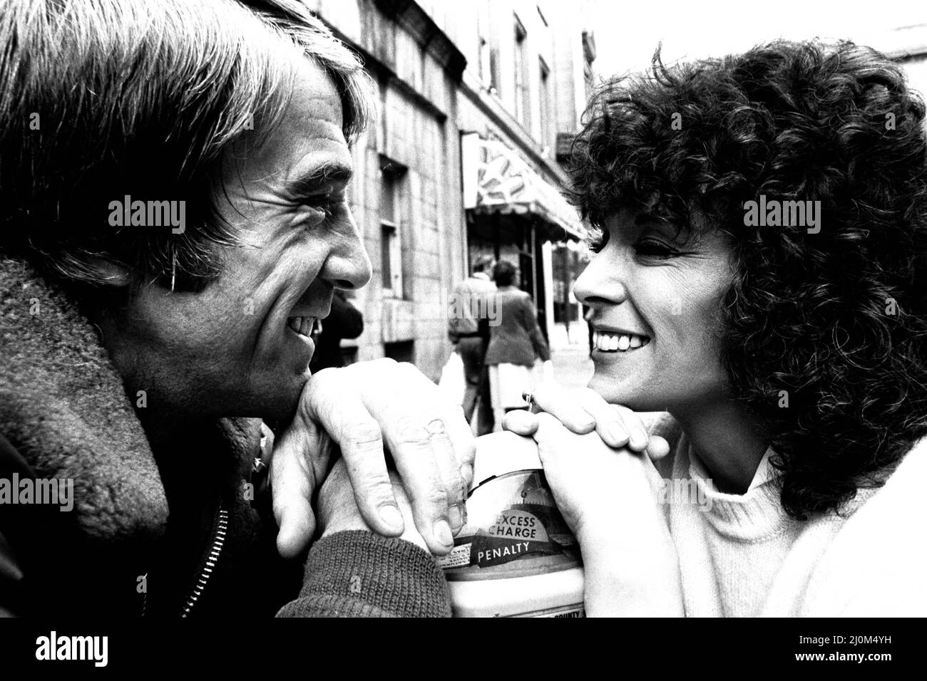 Jill Gascoigne and Bryan Marshall who are appearing in The Gentle Trap ...