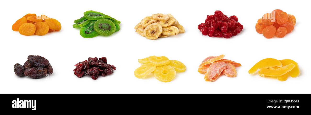Dried fruits collection Stock Photo - Alamy