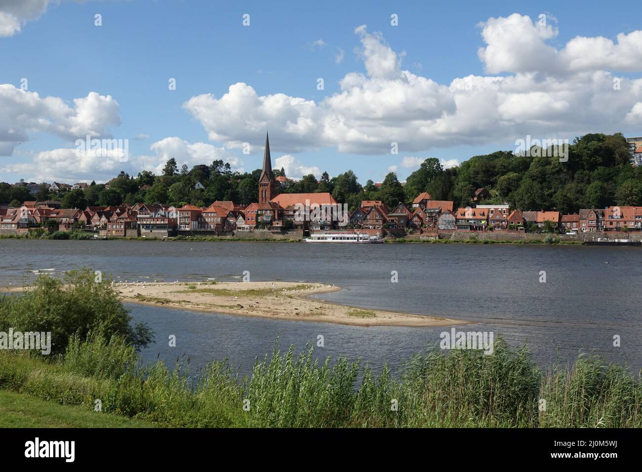 Lauenburg on the Elbe Stock Photo - Alamy