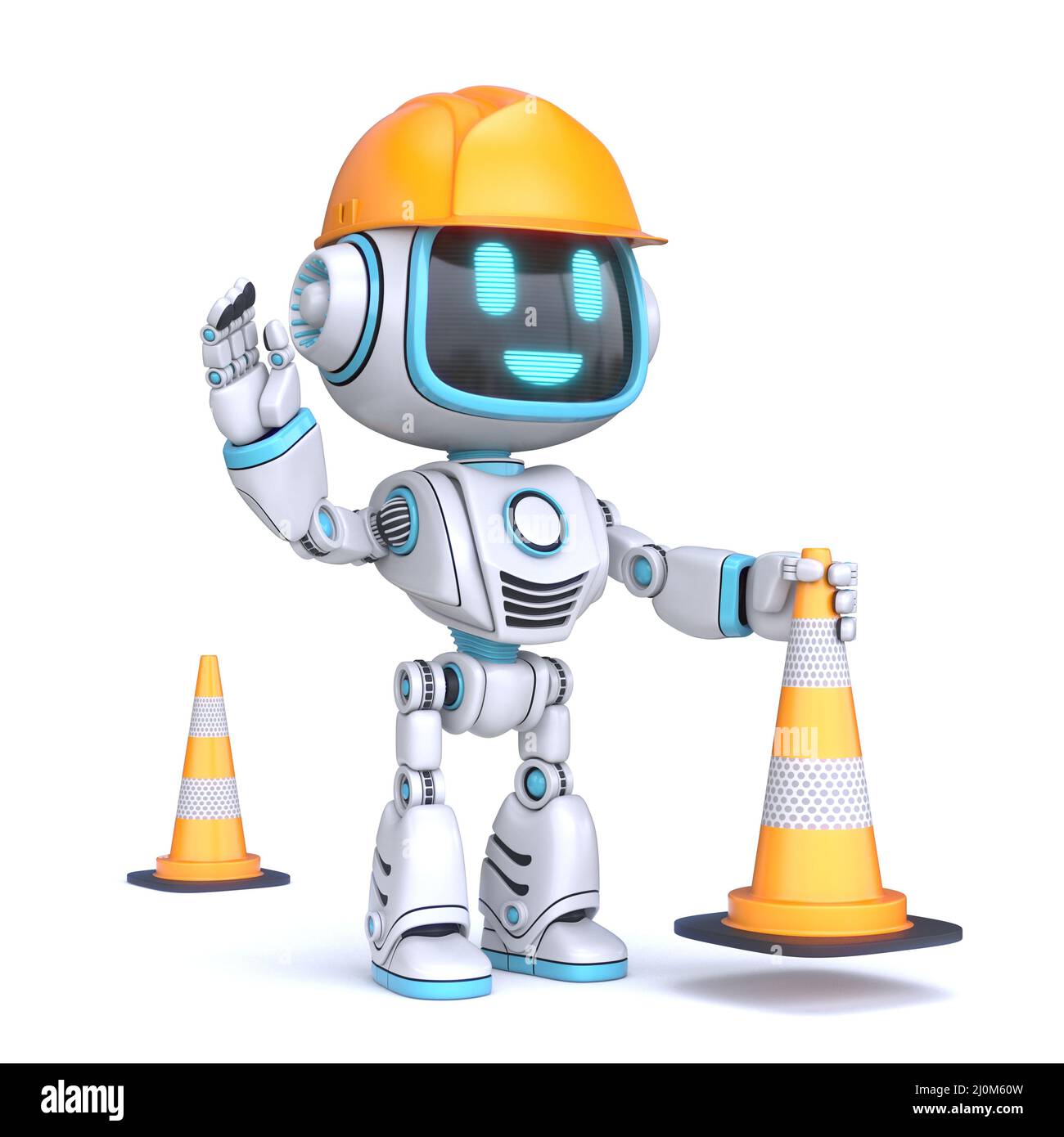 Modern boy blue cartoon Cut Out Stock Images & Pictures - Alamy