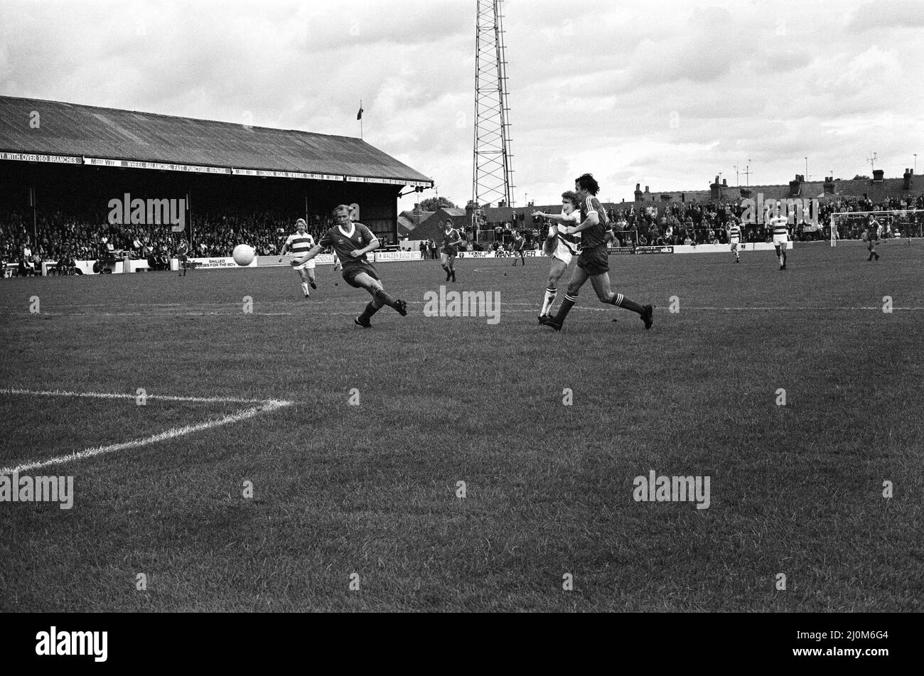 Football match, Reading v Swindon Town. Final score 4-1 to Reading ...