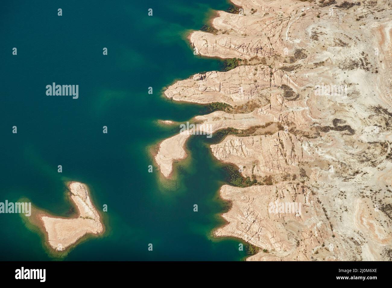 Aerial view of lake mead hi-res stock photography and images - Alamy