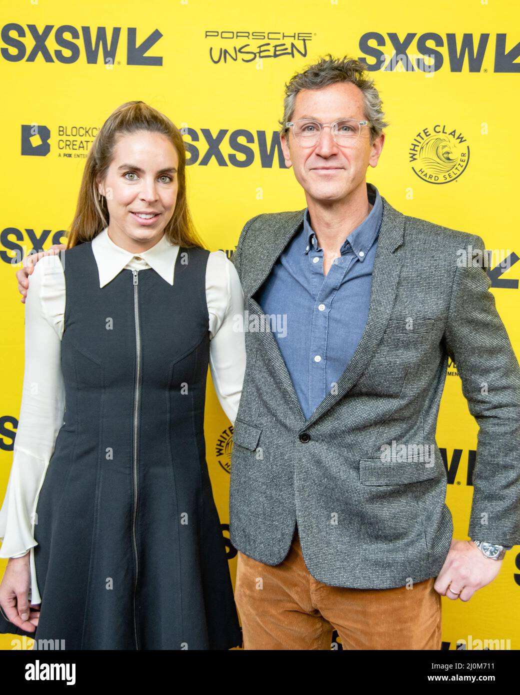 AUSTIN, TEXAS - MARCH 18: Jessica Switch (L) and Erik Feig attend the ...