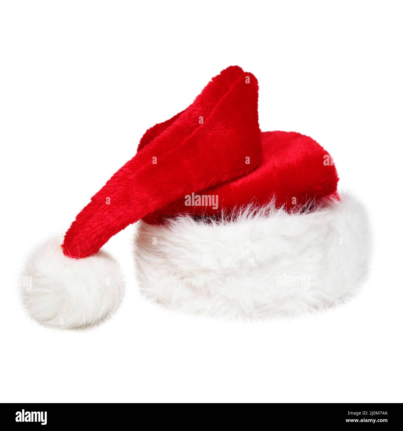 Red Santa Claus hat for Merry Christmas Stock Photo - Alamy
