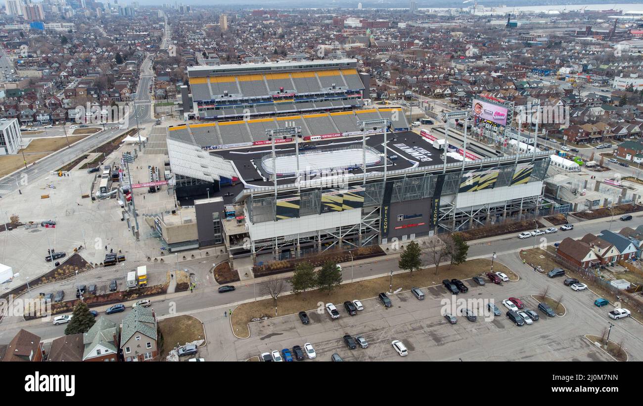Hamilton Ontario Canada, OHL Outdoor showcase 2022 at Tim Hortons Field ...