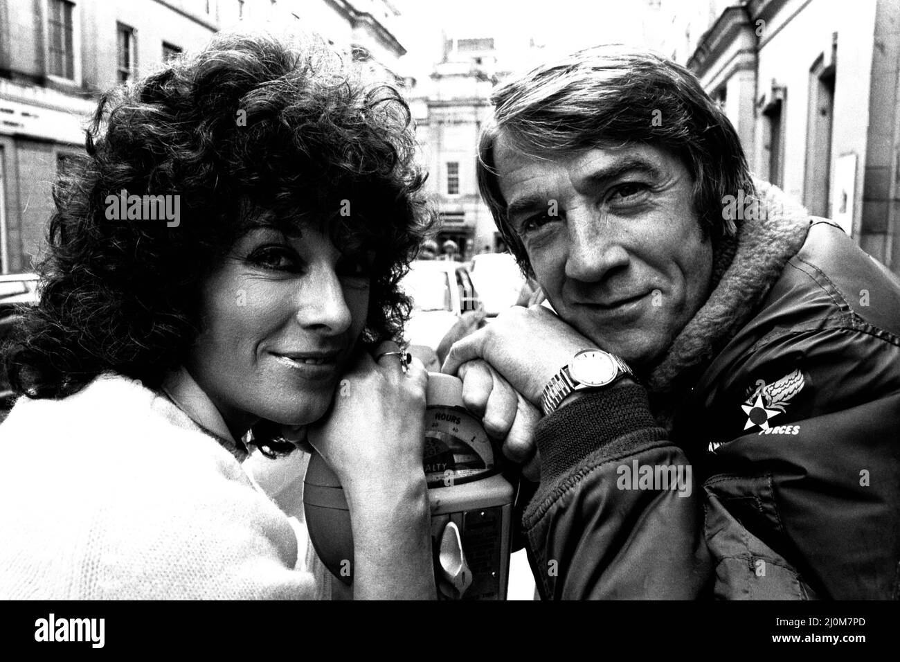 Jill Gascoigne and Bryan Marshall who are appearing in The Gentle Trap ...