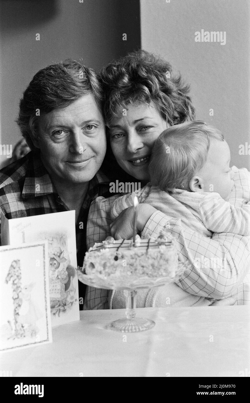 Michael aspel with wife hi-res stock photography and images - Alamy