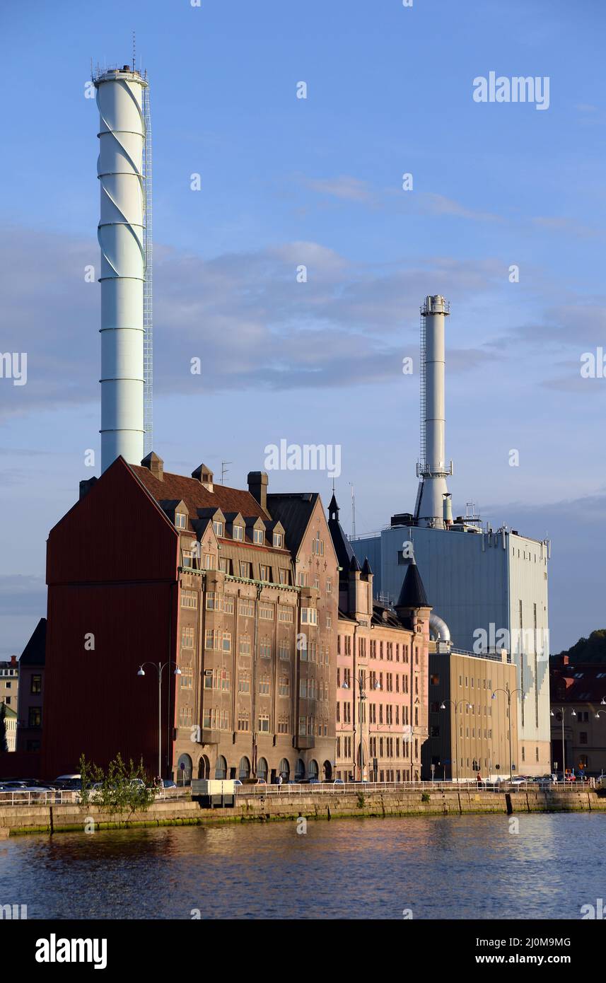 Gothenburg power station Stock Photo - Alamy