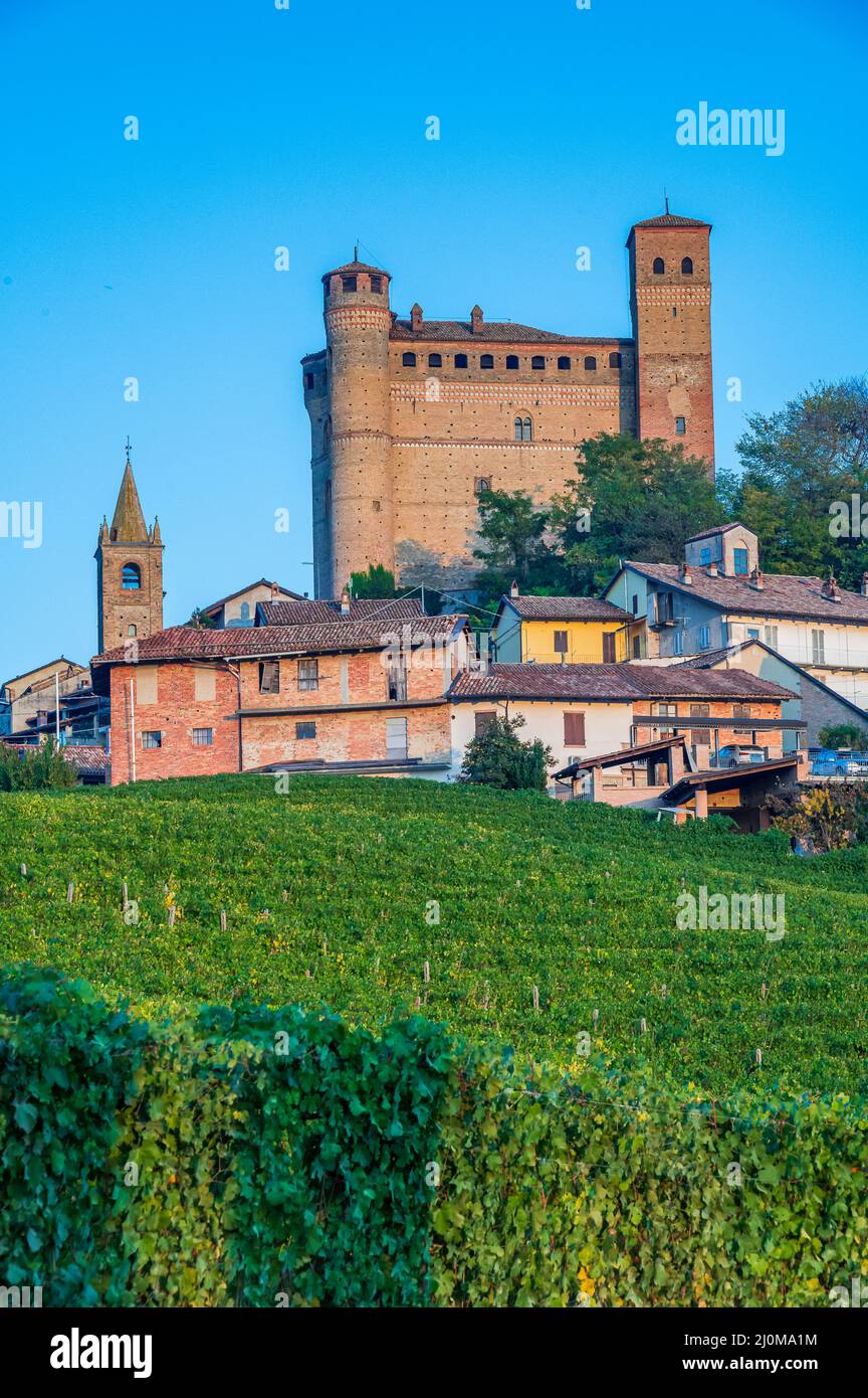 Serralunga dalba castle hi-res stock photography and images - Alamy