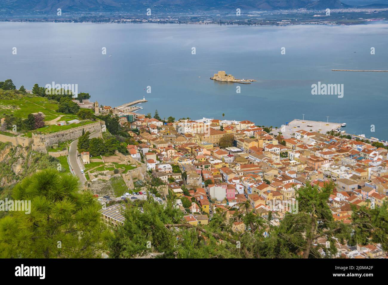 Peloponnese peninsula aerial hi-res stock photography and images - Alamy