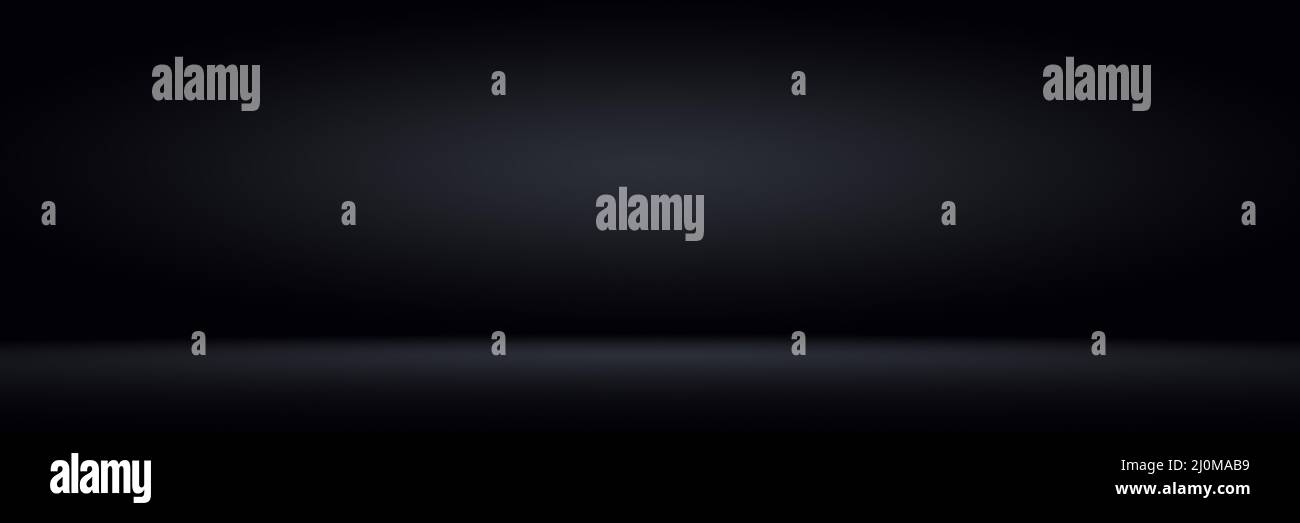 Product showcase spotlight on black gradient background Stock Photo - Alamy