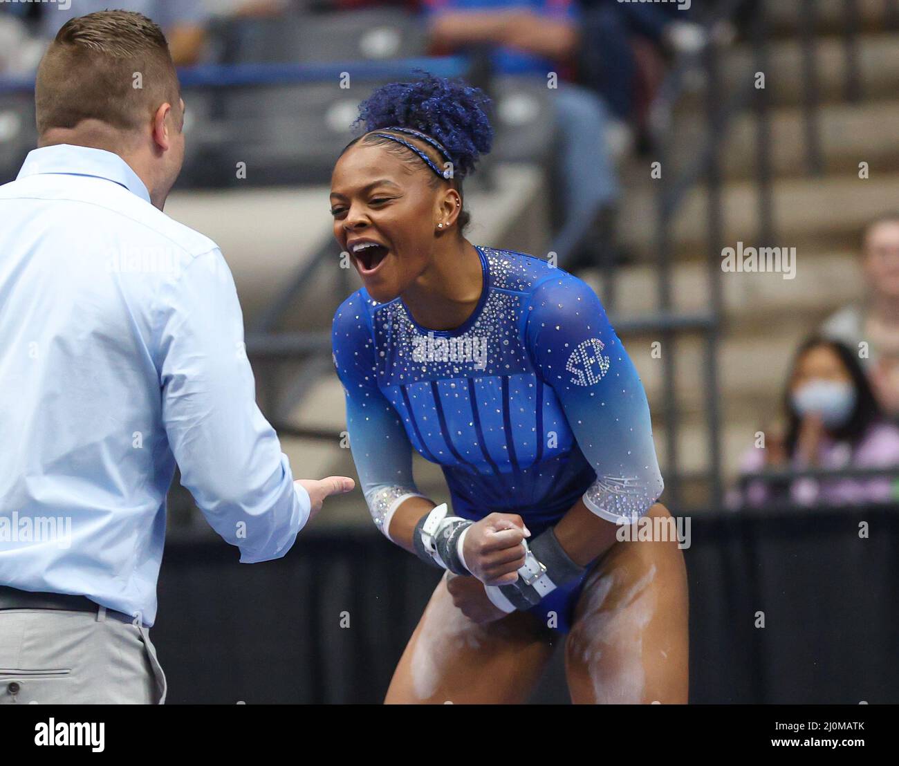 Birmingham, AL, USA. 19th Mar, 2022. Florida's Trinity Thomas ...